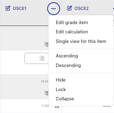 Grade Visibility | Moodle Helpsite for Staff
